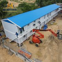 China Modular Temporary Student Accommodation Container 2.3mm Galvanized Steel Frame for sale