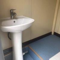 China Temporary Movable Porta Cabin Toilet for Tourist Attractions 20ft for sale