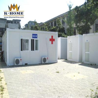 China ISO Standard Modular Container Clinic 6000x3000x2800mm Grade 8 Earthquake Resistant for sale
