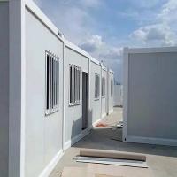China Portable Construction Accommodation Worker Dormitory Container 50mm EPS Sandwich Panel for sale