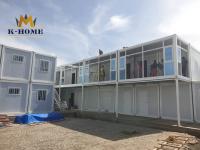 China Easy Installation Modular Office Building With Glass Wall for sale