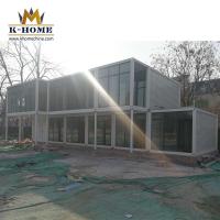 China Luxury Customized Transportable Site Office Container buildings for sale
