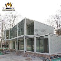 China Luxury Customized Transportable Site Office Container buildings for sale