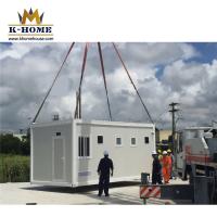 China Fast Build Portable Toilet Cabin Container Washroom 28.8 sqm 14 People for sale