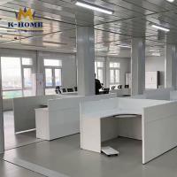 China Modern Prefabricated Mobile Modular Prefab House 50mm Rockwool Panel Flat Pack Container for sale