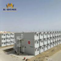 China Container Prefabricated Flat Pack Housing Unit for Staff Quarters 20ft for sale