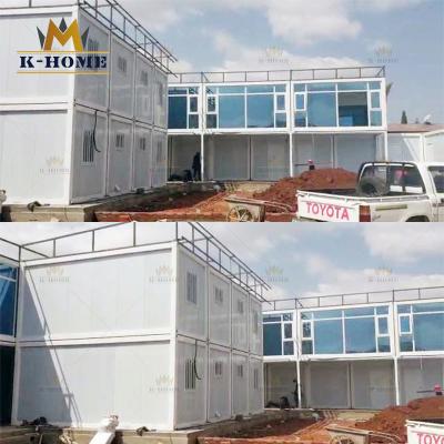 China Building A Modular Home Simple Container Van House for sale