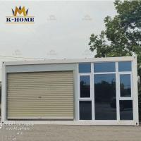 China Flat Pack Modular Sandwich Panel Guard Shack 20ft Security Booth for Sale for sale