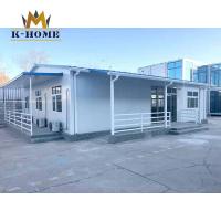 China Customized Light Steel Frame Prefab Living House 80mm Column Easy Installation for sale