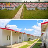 China Prefabricated Temporary Modular Homes Light Steel Prefab House for sale