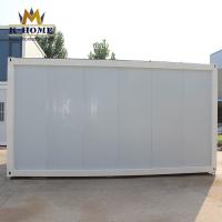 China 20FT  Quick Installation Flat Pack Container Sandwich Panel House for sale