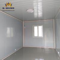 China 20FT  Quick Installation Flat Pack Container Sandwich Panel House for sale