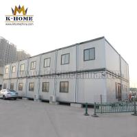 China Fabricated Container Movable House Prefab Camp For Construction site for sale