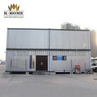 China Fabricated Container Movable House Prefab Camp For Construction site for sale