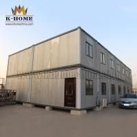 China Fabricated Container Movable House Prefab Camp For Construction site for sale