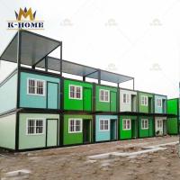 China Movable Modular Container Construction Site Dormitory Cabin 6m x 9m x 2.8m for sale