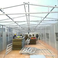 China Prefab Construction Site Steel Frame Building As Dormitory for sale