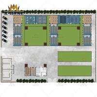 China Customized Prefab Steel Structures School Building for sale