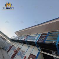 China Quick Built Sandwich Panel Prefab House Workforce Lodging for sale