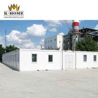 China Prefabricated Modular Container House As Construction Site Dining Hall for sale