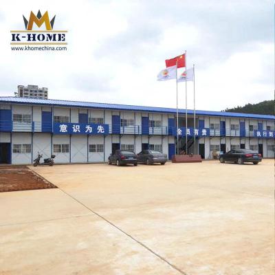 China Two Story Low Cost Quick Built House Prefab Worker Camp for sale