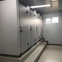 China Galvanized Steel Portable Toilet and Shower Container 50mm EPS Insulation for sale