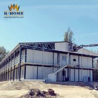 China Prefab Two Story Modular Buildings Container House As Camp for sale
