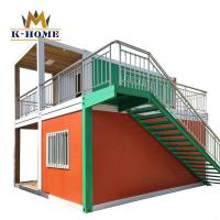 China Modular Container House Flat Pack Tiny Home 3BR Living Room Bathroom 50mm EPS Panel for sale