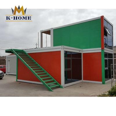 China Modular Container House Flat Pack Tiny Home 3BR Living Room Bathroom 50mm EPS Panel for sale