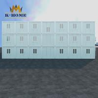 China Flat Pack Modular School Building Three Story Container House with Steel Structure 21m x 14.9m for sale