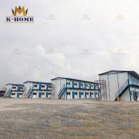 China Prefab Light Steel Insulated Sandwich Panel Buildings for sale