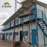 China Prefab Light Steel Insulated Sandwich Panel Buildings for sale