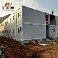 China Portable Mining Modular Container Building Accommodation 20ft Fireproof Windproof for sale