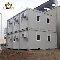 China Prefabricated Sandwich Panel Container Office House 15 Year Service Life Light Steel Structure for sale