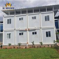 China Remote Site Accommodation Containers 20ft Customizable Turnkey Living Units for sale