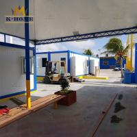 China Flat Pack Temporary Container School Portable Classrooms 2 Floor 15 Year Life for sale