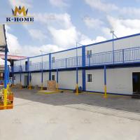 China Flat Pack Temporary Container School Portable Classrooms 2 Floor 15 Year Life for sale