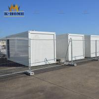 China Flat Pack Modular Container Van Homes 20ft Customizable Prefab House for sale