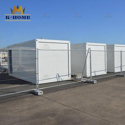 China Flat Pack Modular Container Van Homes 20ft Customizable Prefab House for sale