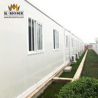 China Hot Dip Galvanized Steel Frame Container Home 6000x3000x2800mm Site Accommodation for sale