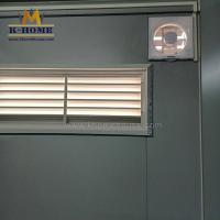 China Outdoor Portable Toilet Cabin 1100x1100x2300mm with Flushing Sink and Exhaust Fan for sale