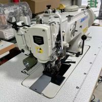 China Flatbed Direct Drive Industrial Sewing Machine with 550W Power and 5mm Thickness Capacity for Interlock Stitching for sale