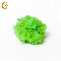 China 38mm 7D Solid Polyester Staple Fiber - Flame Retardant Anti-Static Recycled Material for Industrial Textiles for sale