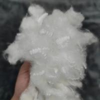 China Bright Polyester Staple Fiber 1.5-15mm Length with High Resilience and Low 1.2-15dtex Oil Content for sale
