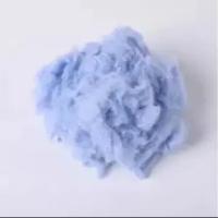 China Polyester Staple Fiber 1.5-15mm Length 1.2-15dtex Fineness Low Moisture Synthetic Fiber for sale