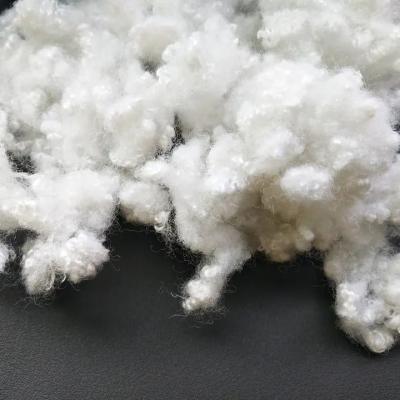 China Medium Crimp AA Grade Black Polyester Staple Fiber for Textile Manufacturing for sale