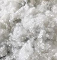 China Customized Polyester Staple Fiber Synthetic White / Black / Grey / Colorful for sale