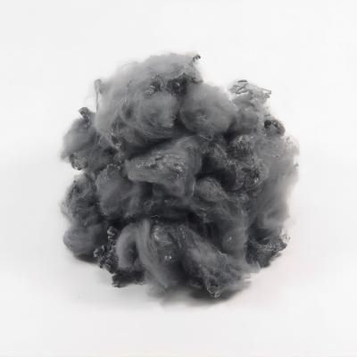 China Industrial Recycled Polyester Fiber 3000kg Minimum Order with 21,000kg Daily Capacity and Flame Resistance for sale