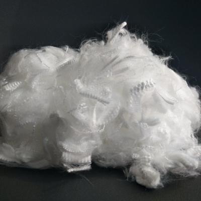 China Short High Elasticity Flame Resistant Recycled Polyester Fiber for Industrial Applications for sale