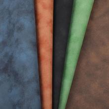 China Custom Printed Synthetic Leather Fabric 54/55 Inches Wide, 0.8-1.2mm Thick Waterproof Non-Flammable Material for sale